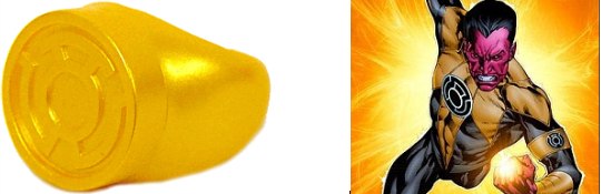 Free Sinestro Corps Rings at Weekly Woburn Warehouse Show | Convention ...