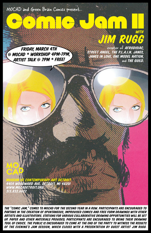 MI - MOCAD Comic Jam | Convention Scene