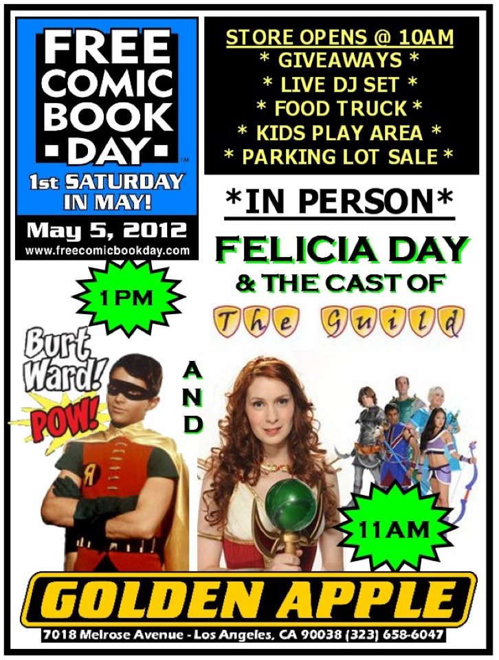 CA - FCBD: Robin & The Guild Sign | Convention Scene