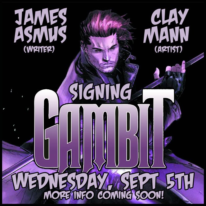 CA - Gambit Signing | Convention Scene