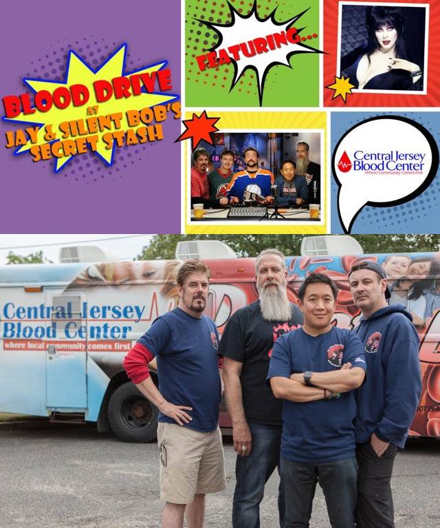 NJ - Comic Book Men Blood Drive | Convention Scene