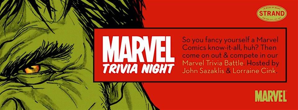 NYC - Marvel Trivia Night | Convention Scene