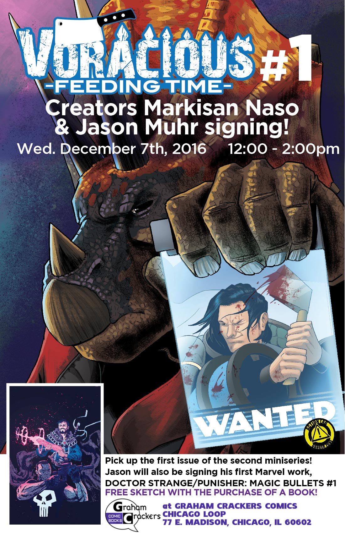 IL - Voracious: Feeding Time #1 Signing | Convention Scene