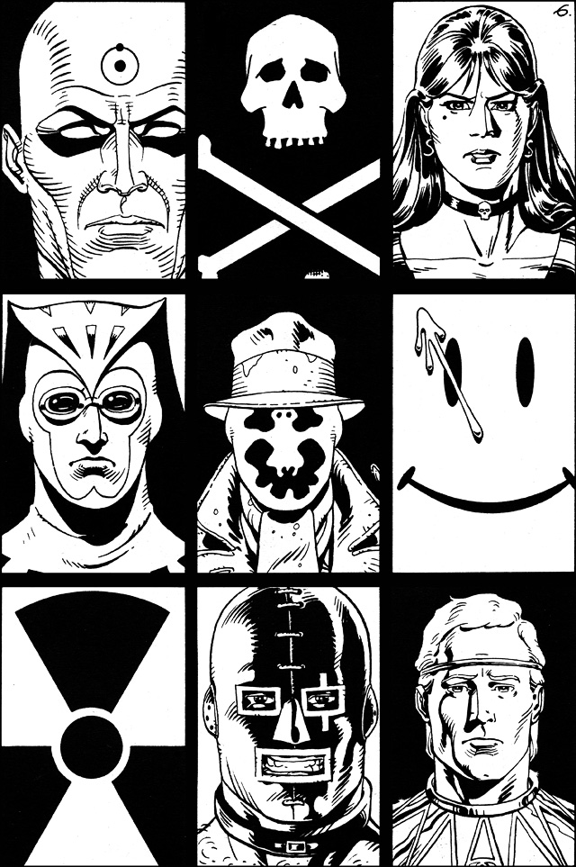 UK - Watchmen: Noir Signing | Convention Scene