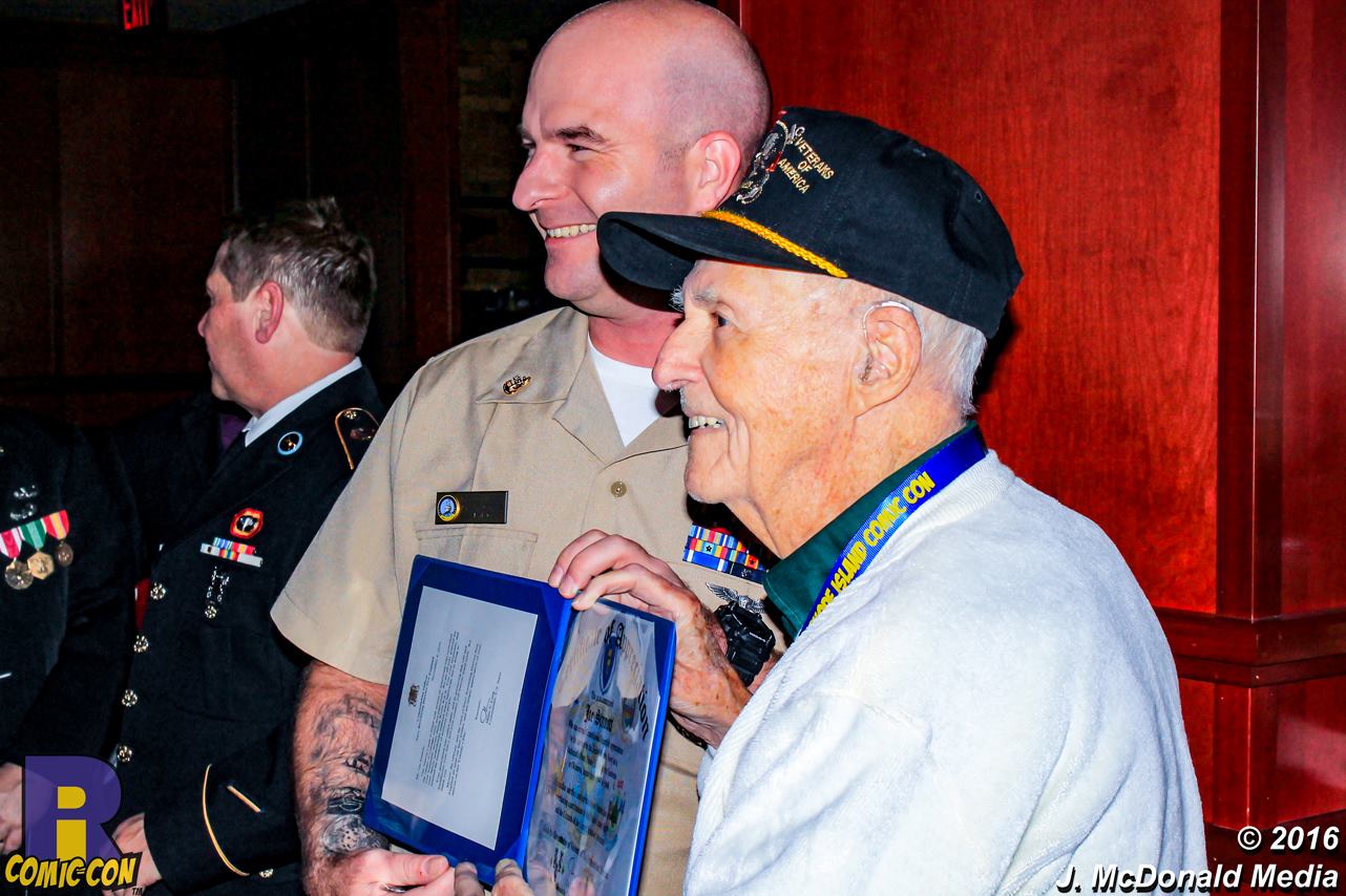 Stan Lee & Joe Sinnott Receive Military Honors at RICC 2016 ...