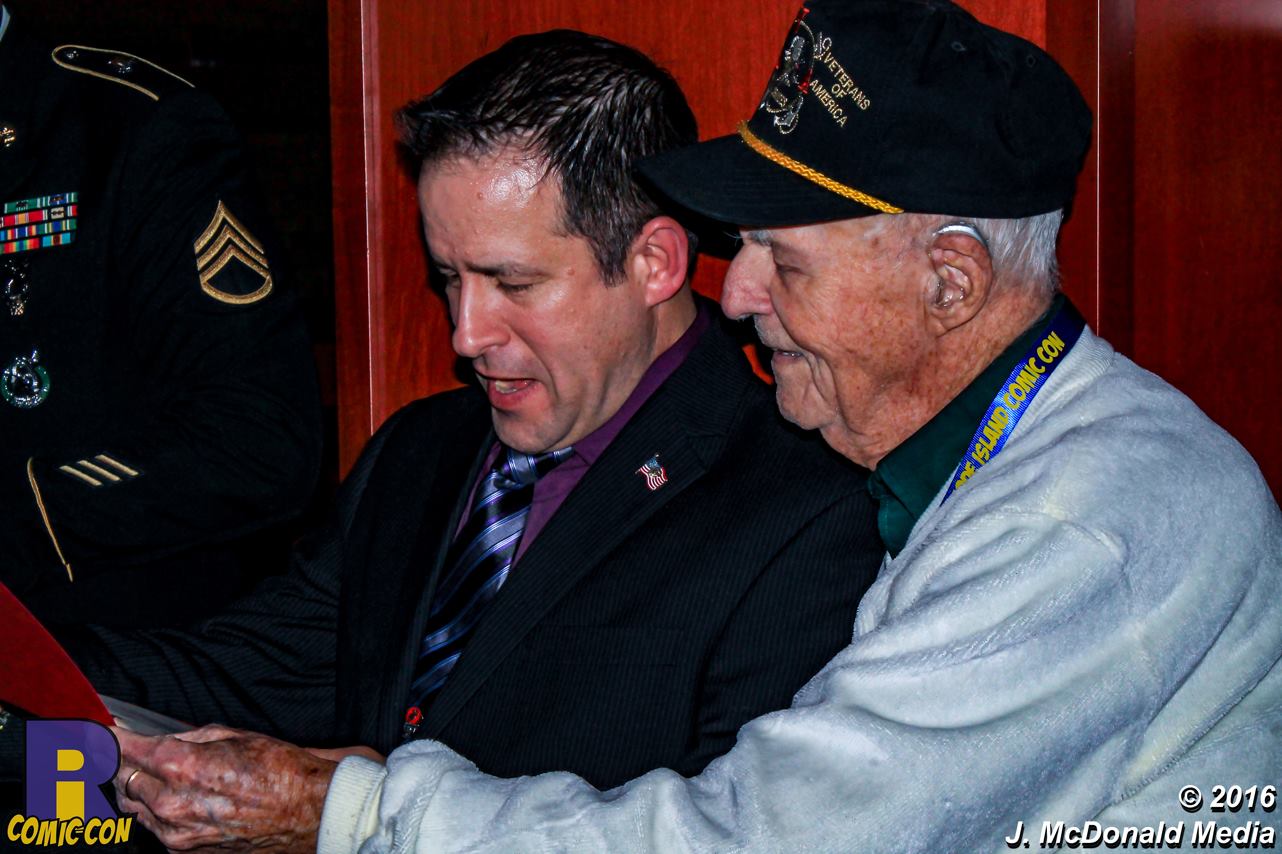 Stan Lee & Joe Sinnott Receive Military Honors at RICC 2016 ...