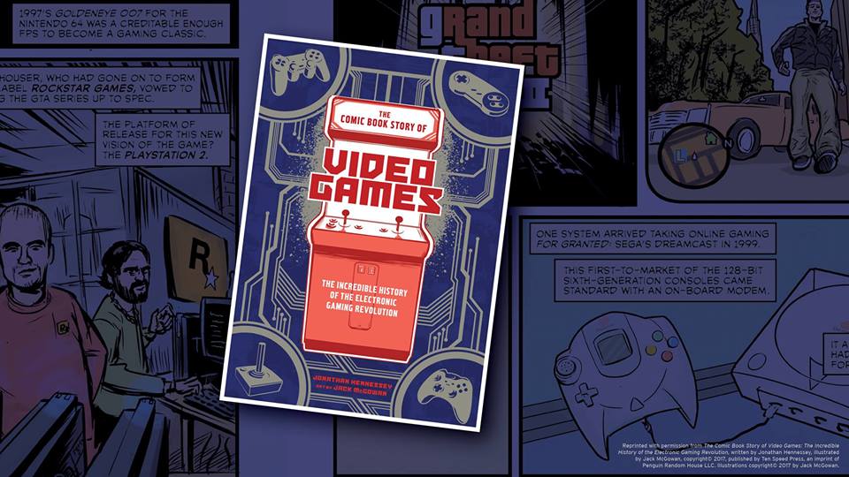 MA - The Comic Book Story of Video Games Signing | Convention Scene