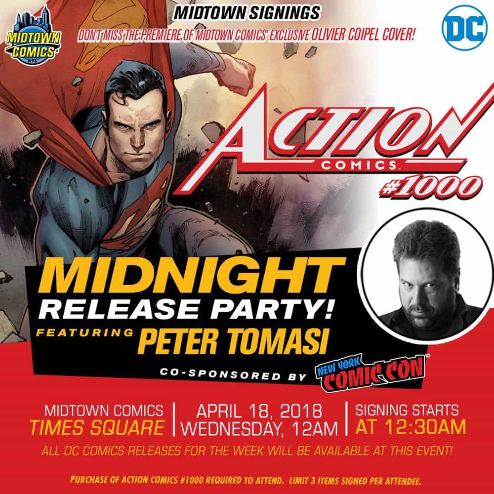 NYC - Action Comics #1000 Signing | Convention Scene