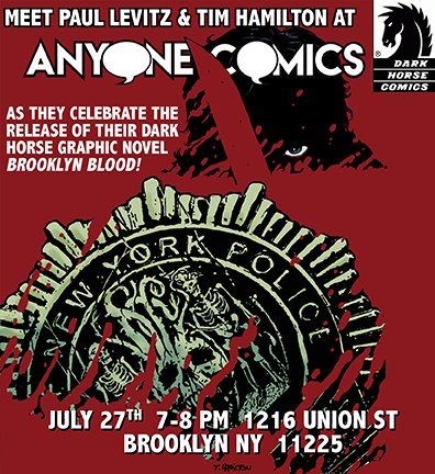 NYC - Brooklyn Blood Signing | Convention Scene