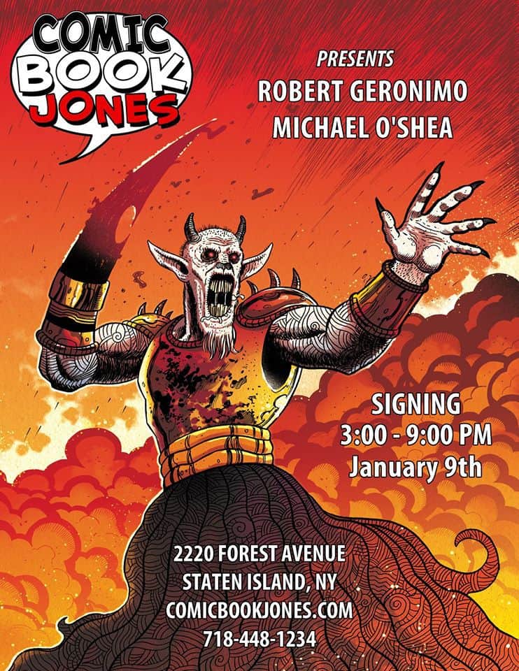 NYC - Comic Book Jones Signing | Convention Scene