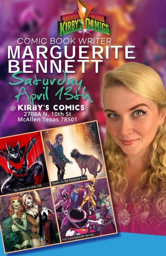 TX - Marguerite Bennett Signing | Convention Scene