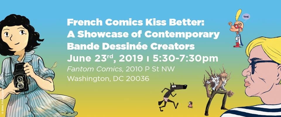 DC - French Comics Showcase | Convention Scene