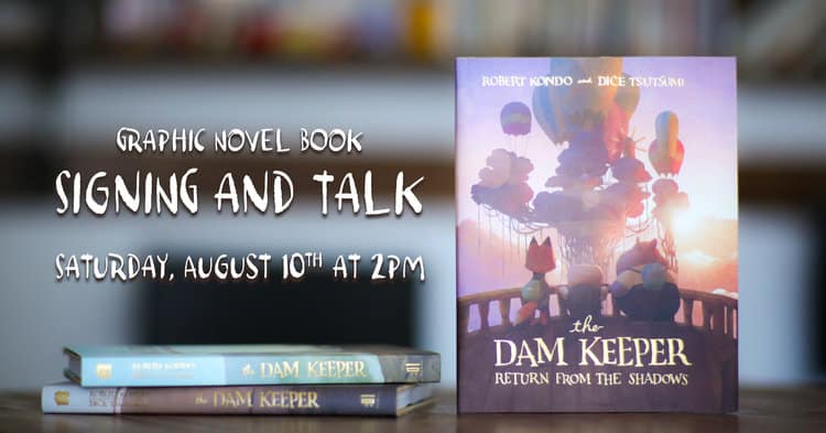 SF - The Dam Keeper: Return from the Shadows Signing | Convention Scene