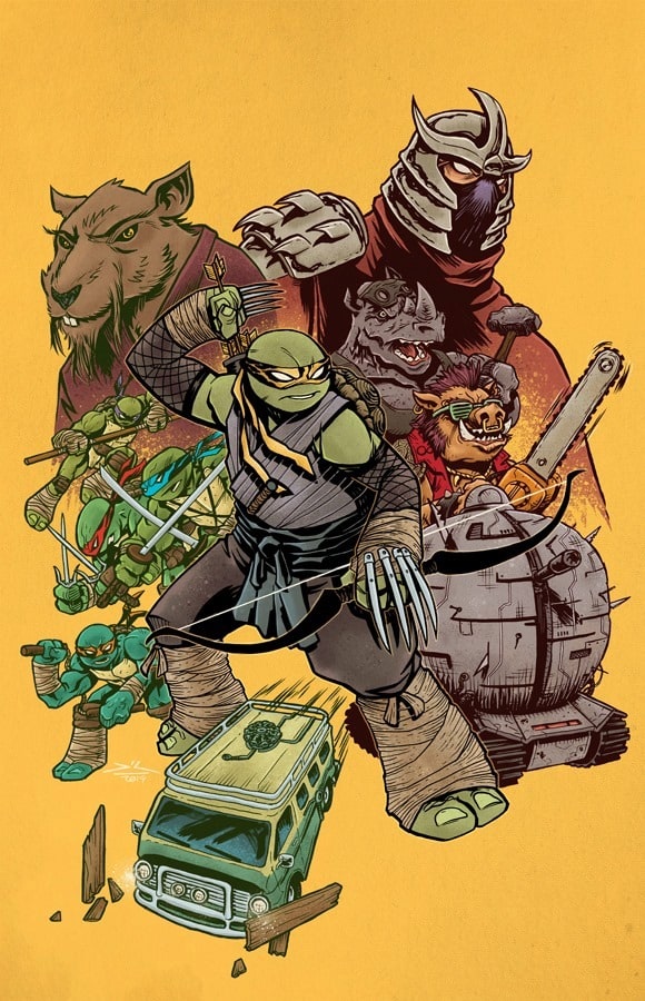 NH - Teenage Mutant Ninja Turtles #100 Variant Signing | Convention Scene