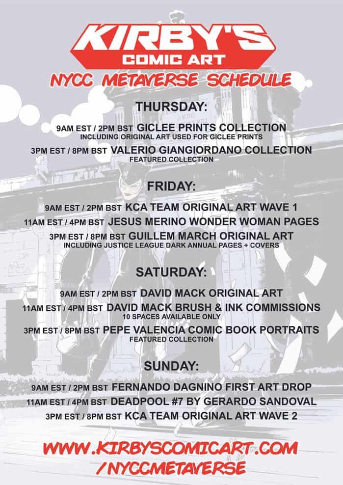 Kirby's Comic Art Has Fine Art Giclee Prints on Sale Now | Convention Scene