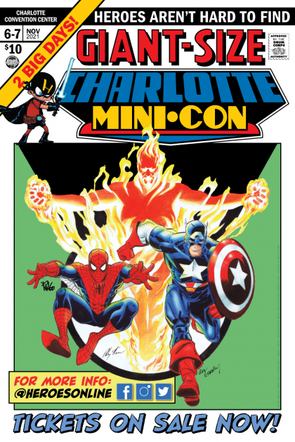 Giant-Size Charlotte Mini-Con 2021 | Convention Scene