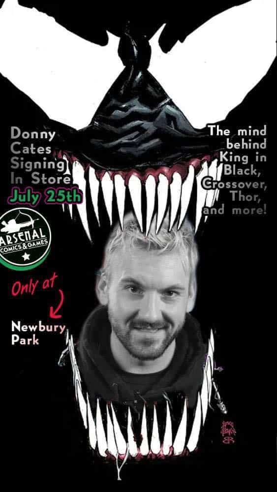 CA - Donny Cates Signing | Convention Scene