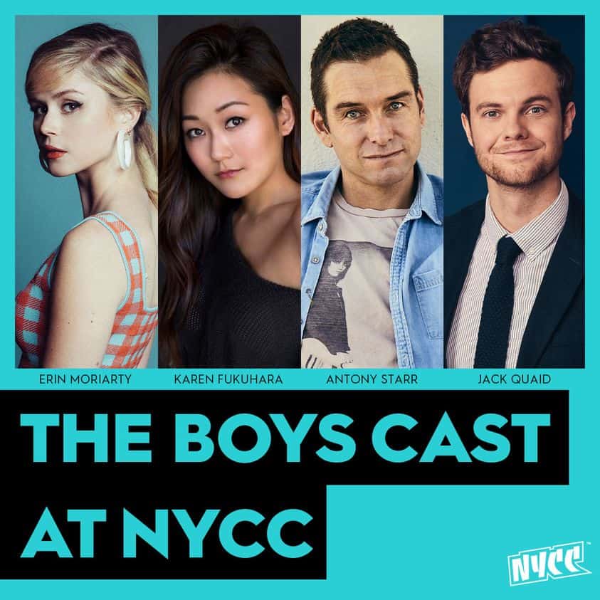 The Boys Cast Appears at New York Comic Con 2021 | Convention Scene