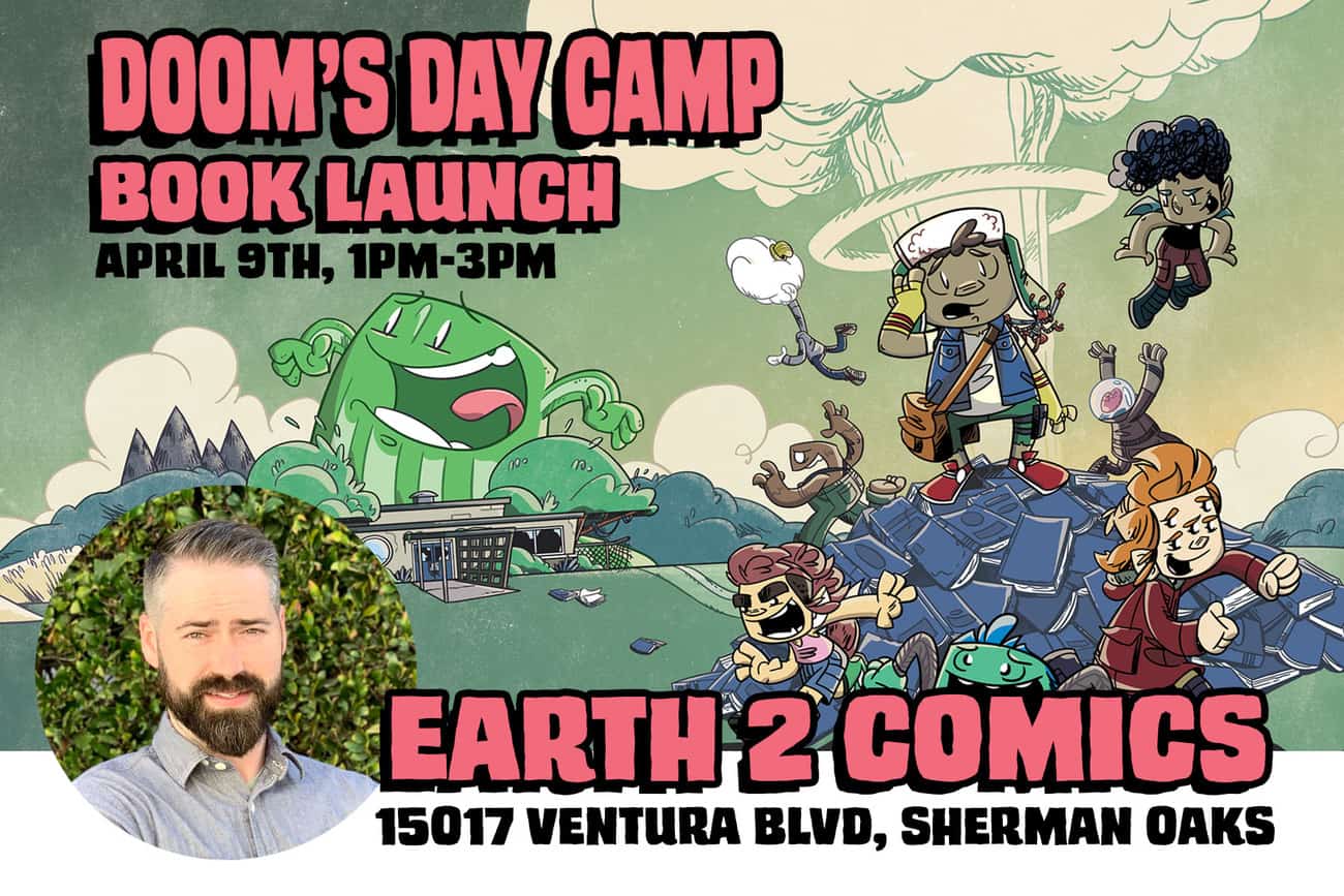 CA - Doom's Day Camp Book Launch Signing | Convention Scene