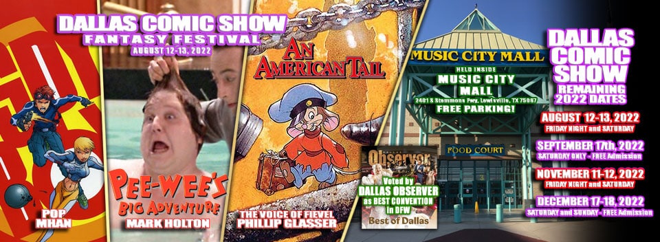 Dallas Comic Show Fantasy Festival Returns on Aug 12-13 | Convention Scene