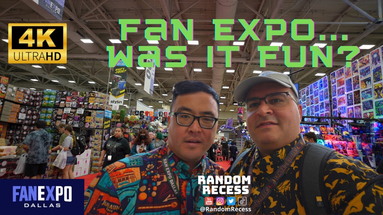 Comic Con FanExpo in Dallas Texas 2022 | Mystery Box Unboxing ...
