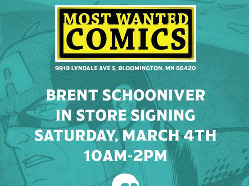 MN - Most Wanted Comics Signing | Convention Scene