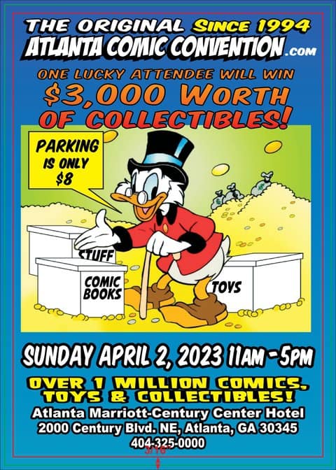 Atlanta Comic Convention (April 2023) | Convention Scene