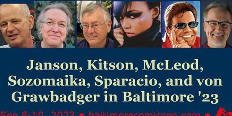 Baltimore Comic Con 2023 Guests Keep Coming | Convention Scene