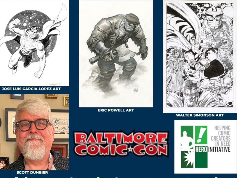 Baltimore Comic-Con 2023 Hosts Massive Hero Initiative Art Auction ...