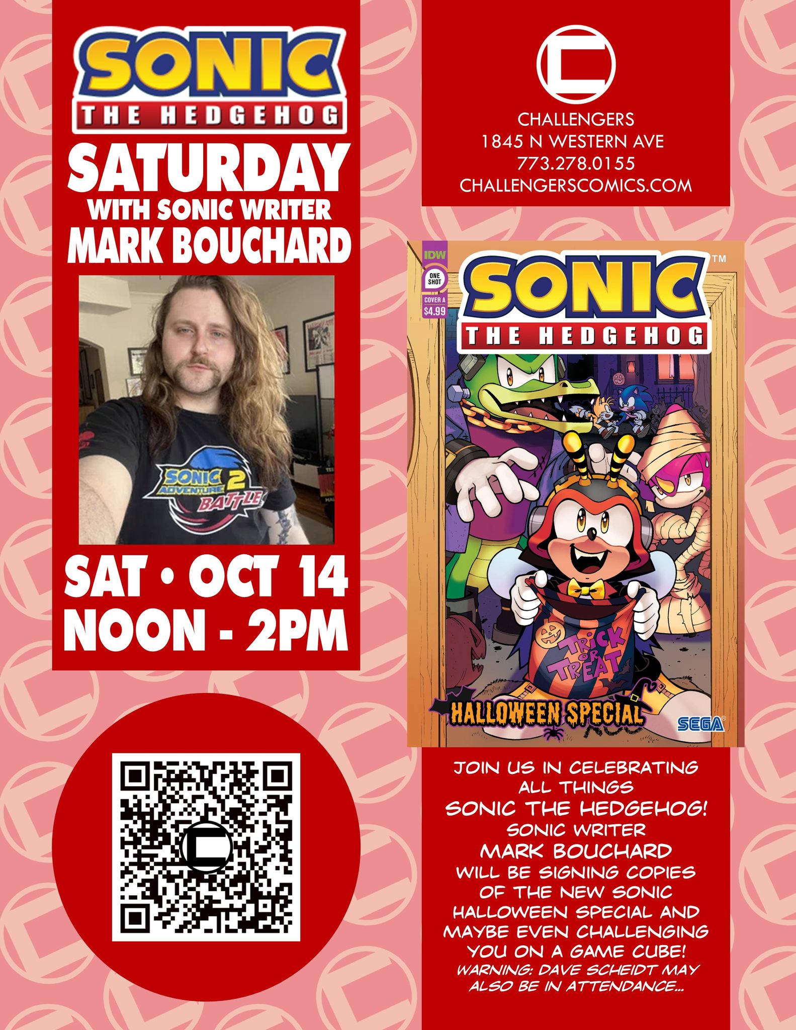 IL - Sonic Halloween Special Signing | Oct 14th | Convention Scene