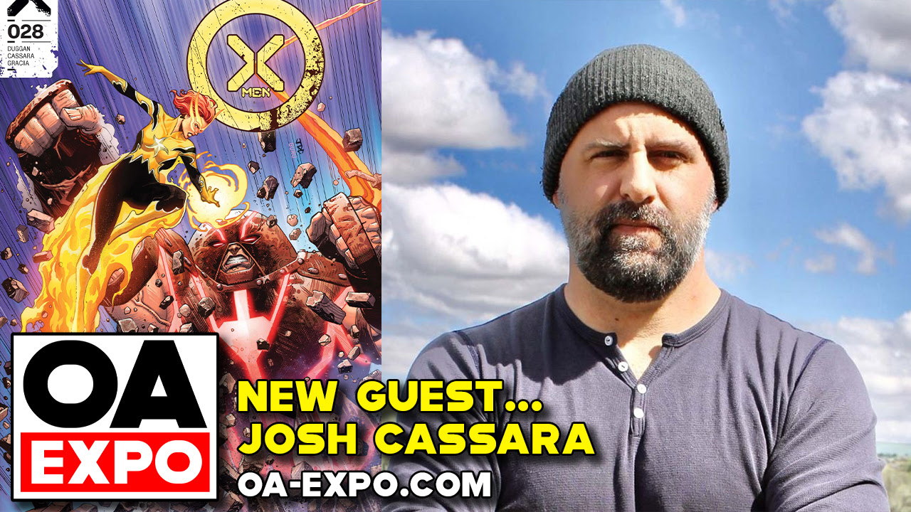 Josh Cassara Attends OAX 2023 | Convention Scene