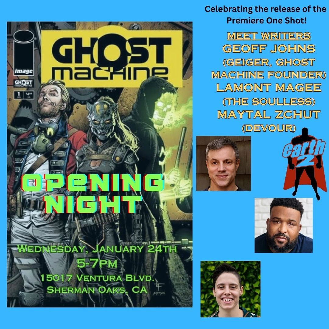 Ghost Machine # 1 Signing | Convention Scene