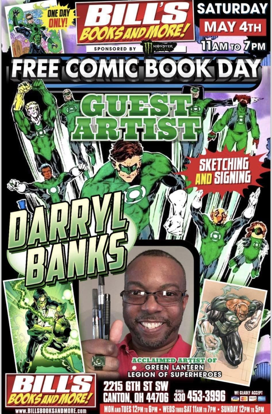 OH - FCBD: Darryl Banks Signing | May 4th | Convention Scene