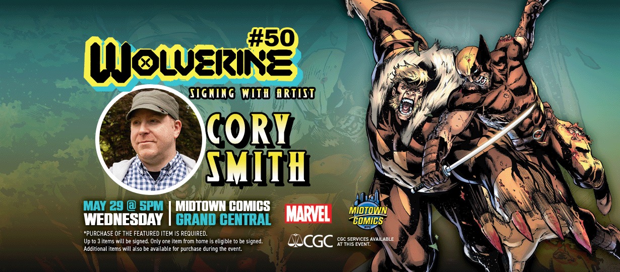 NYC - Wolverine #50 Signing | May 29th | Convention Scene