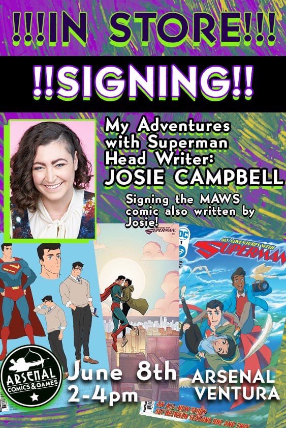 CA - My Adventures with Superman #1 Signing | June 8th | Convention Scene