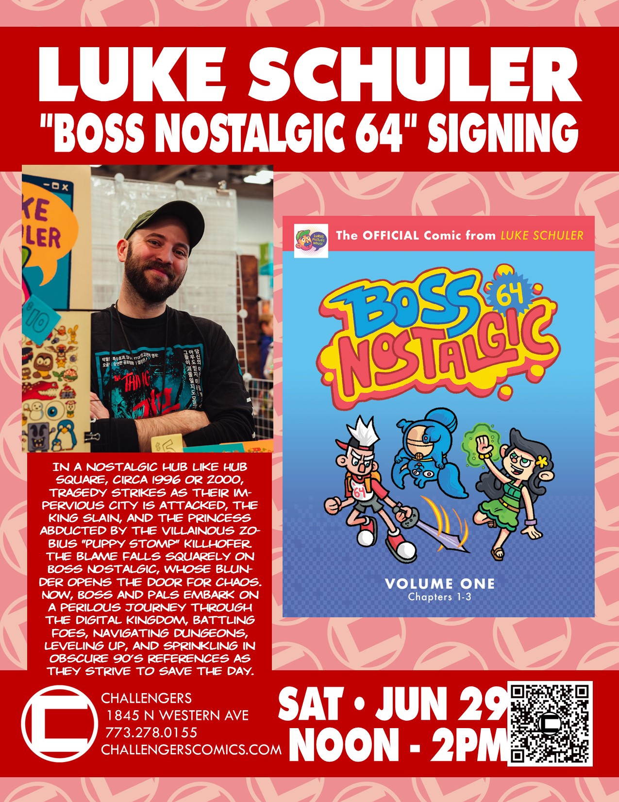 IL - Boss Nostalgic 64 Signing | June 29th | Convention Scene