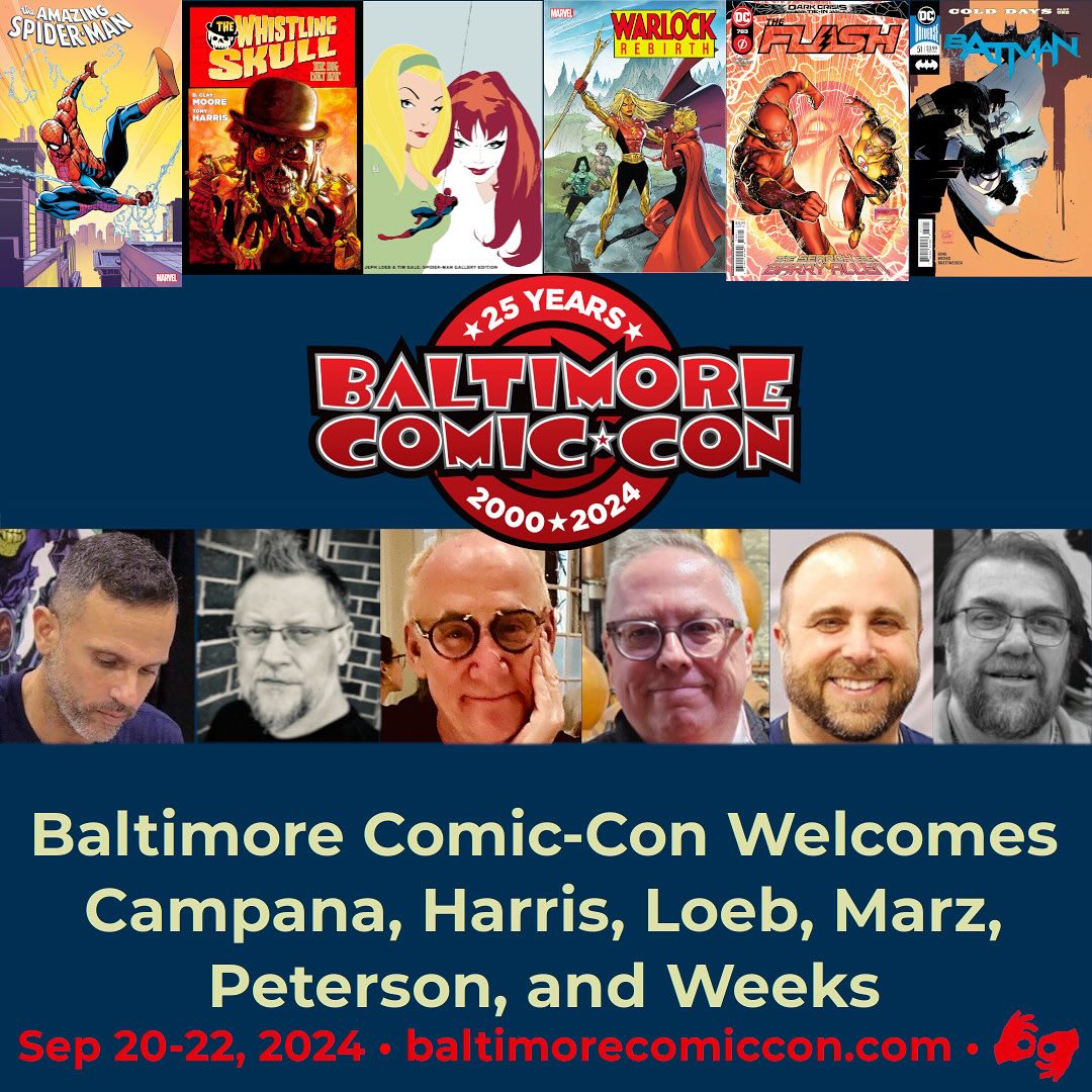 Big Name Guests at Baltimore Comic Con 2024 | Convention Scene