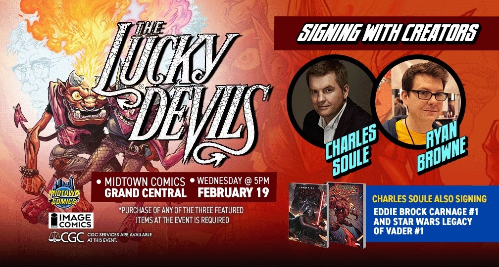 NYC - The Lucky Devils #1 Signing | Feb 19th | Convention Scene