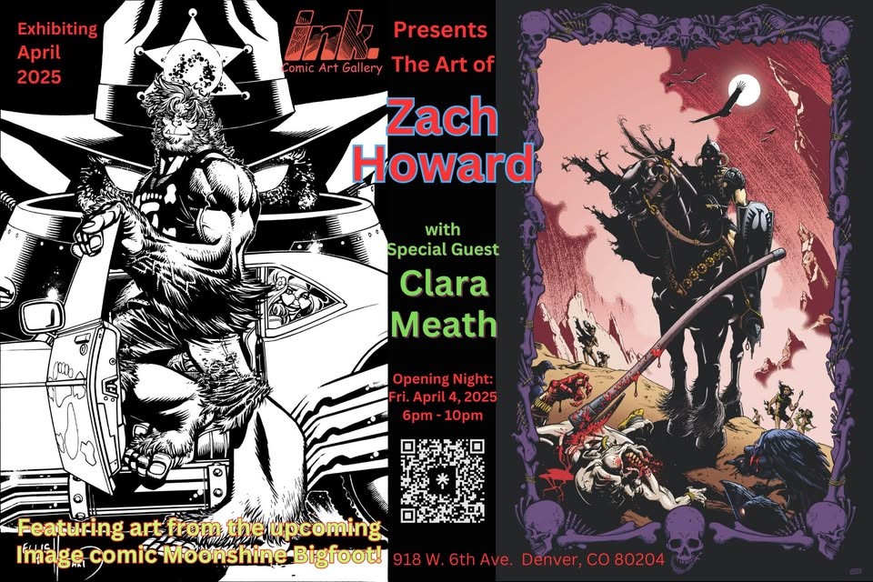 CO - The Art of Zach Howard Exhibition | Apr 4th | Convention Scene