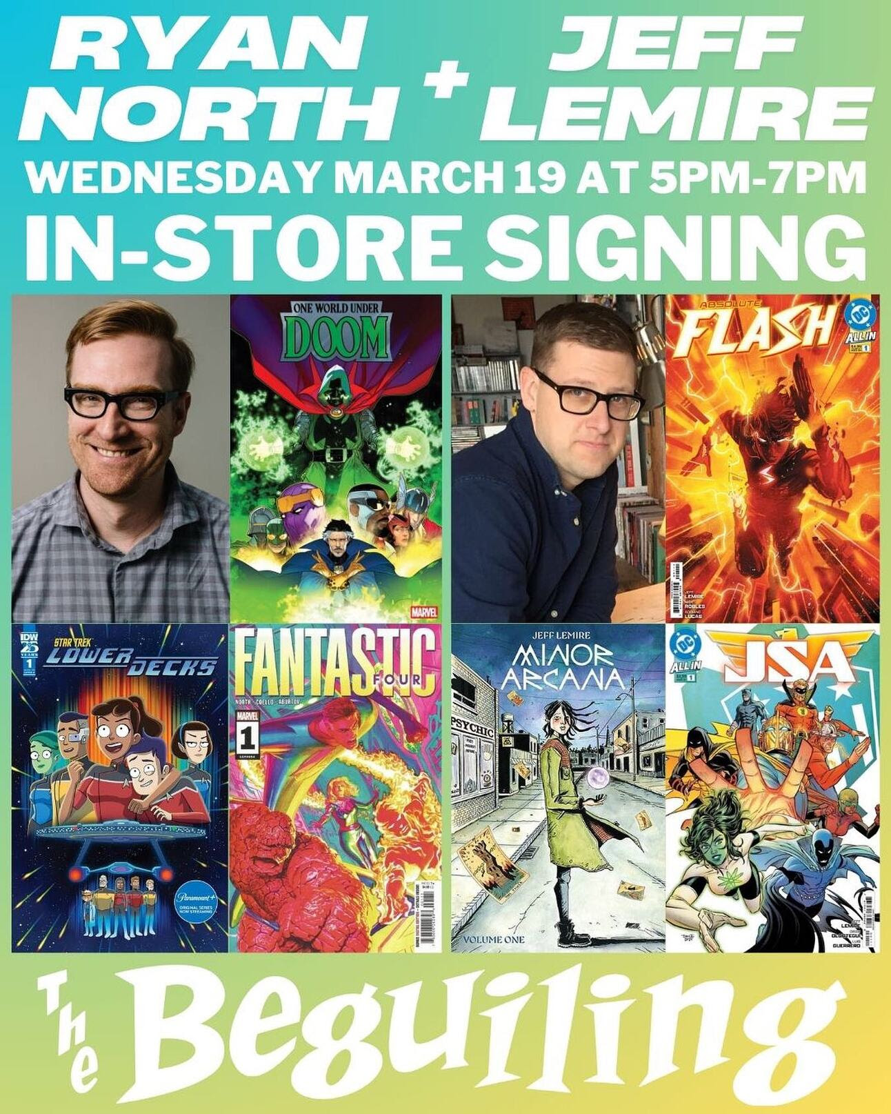 ON - Writers Summit Signing | Mar 19th | Convention Scene