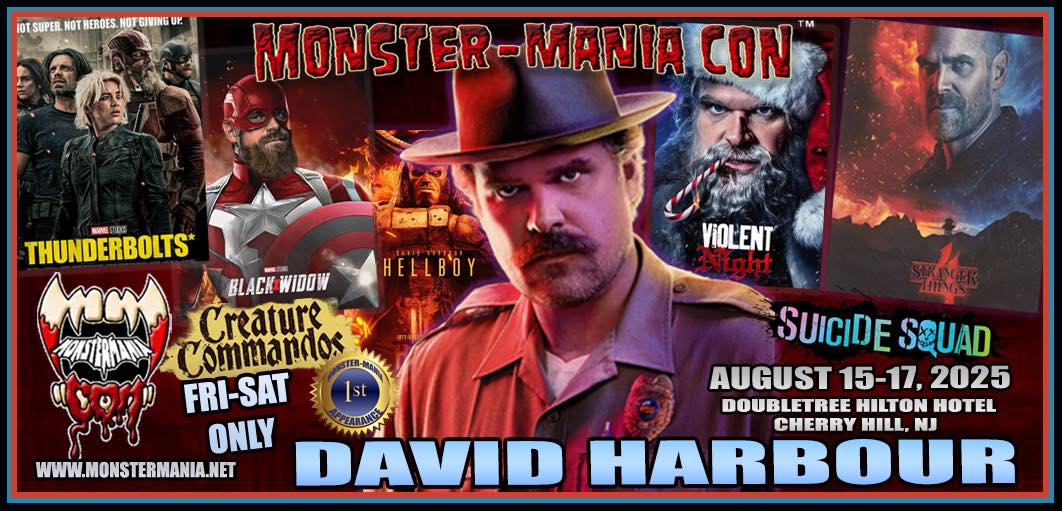 Monster-Mania Con Welcomes David Harbour | Convention Scene