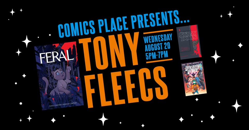WA - Tony Fleecs Signing | Aug 20th | Convention Scene