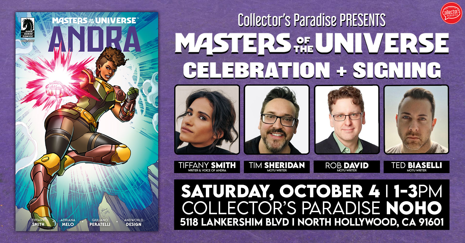 CA - Andra Signing | Oct 4th | Convention Scene