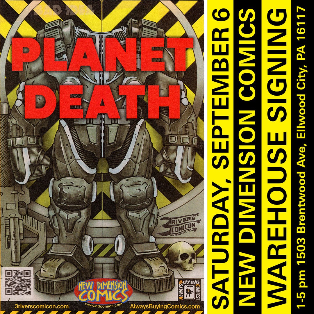 PA - Planet Death #0 Signing | Sept 6th | Convention Scene
