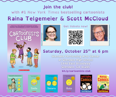 CA - Cartoonist Club Q&A | Oct 25th | Convention Scene