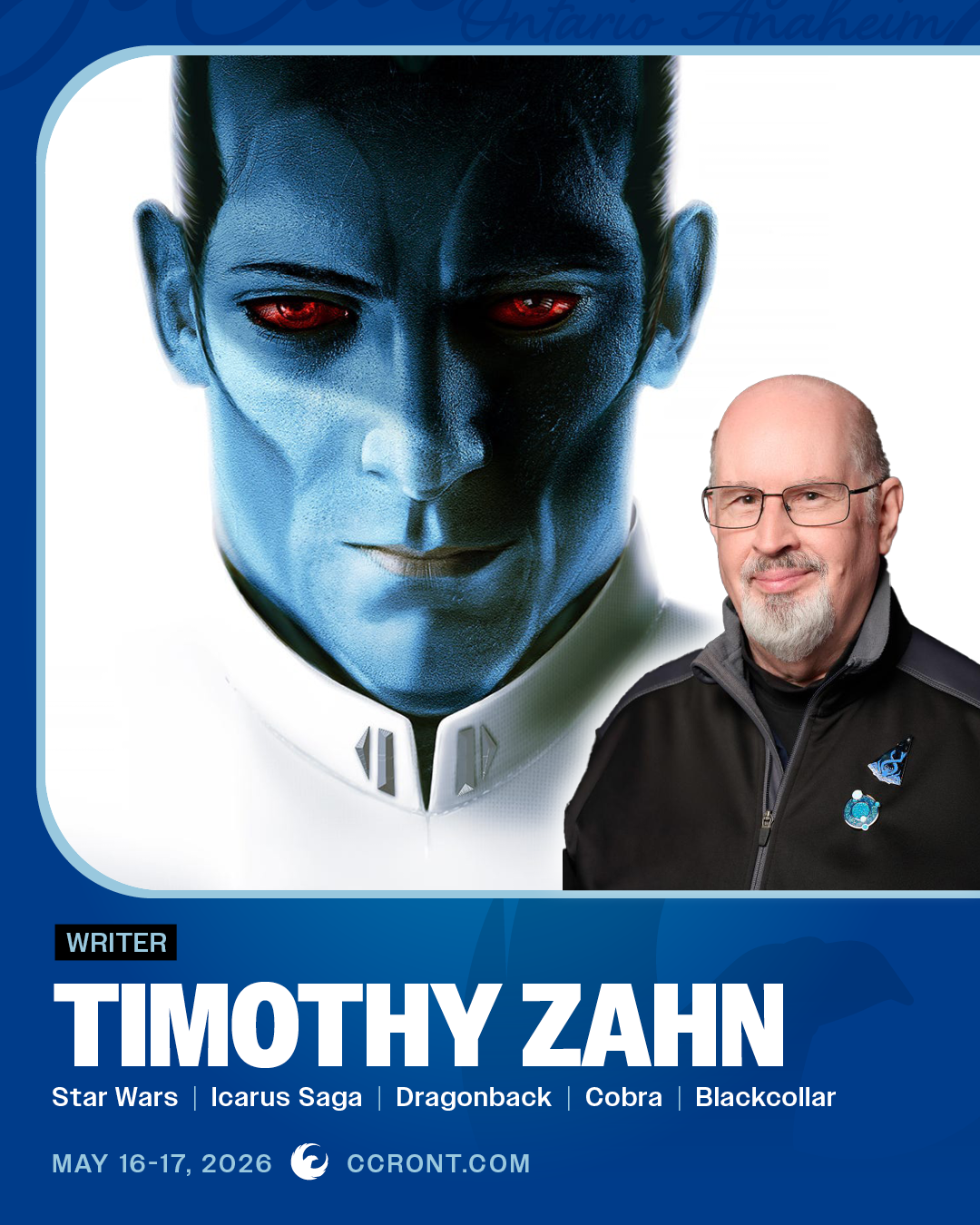 Author Timothy Zahn Returns to Comic Con Revolution 2025 | Convention Scene