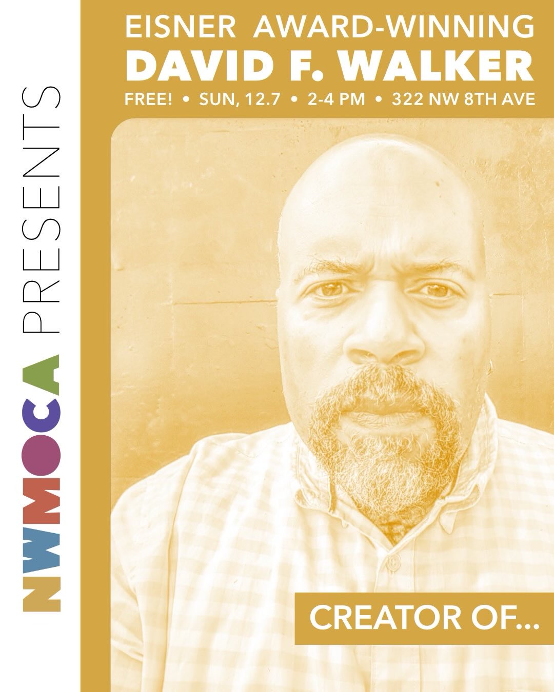 OR - David F. Walker Signing | Dec 7th | Convention Scene