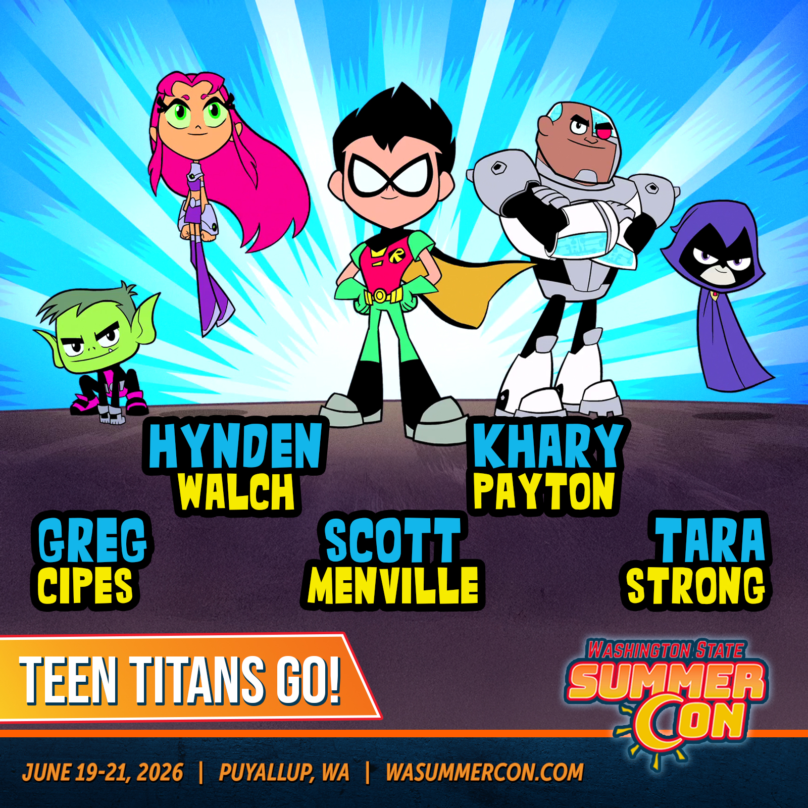 Teen Titans Go to Washington State Summer Con | Convention Scene