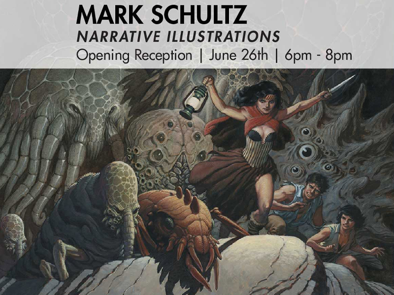 PA - Mark Schultz Exhibition Opening | June 26th | Convention Scene